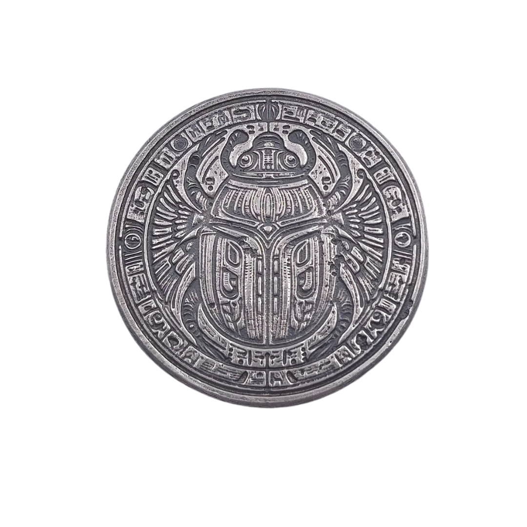 Volui Silver - Egyptian Scarab 43g Silver Round – Cardiff Gold