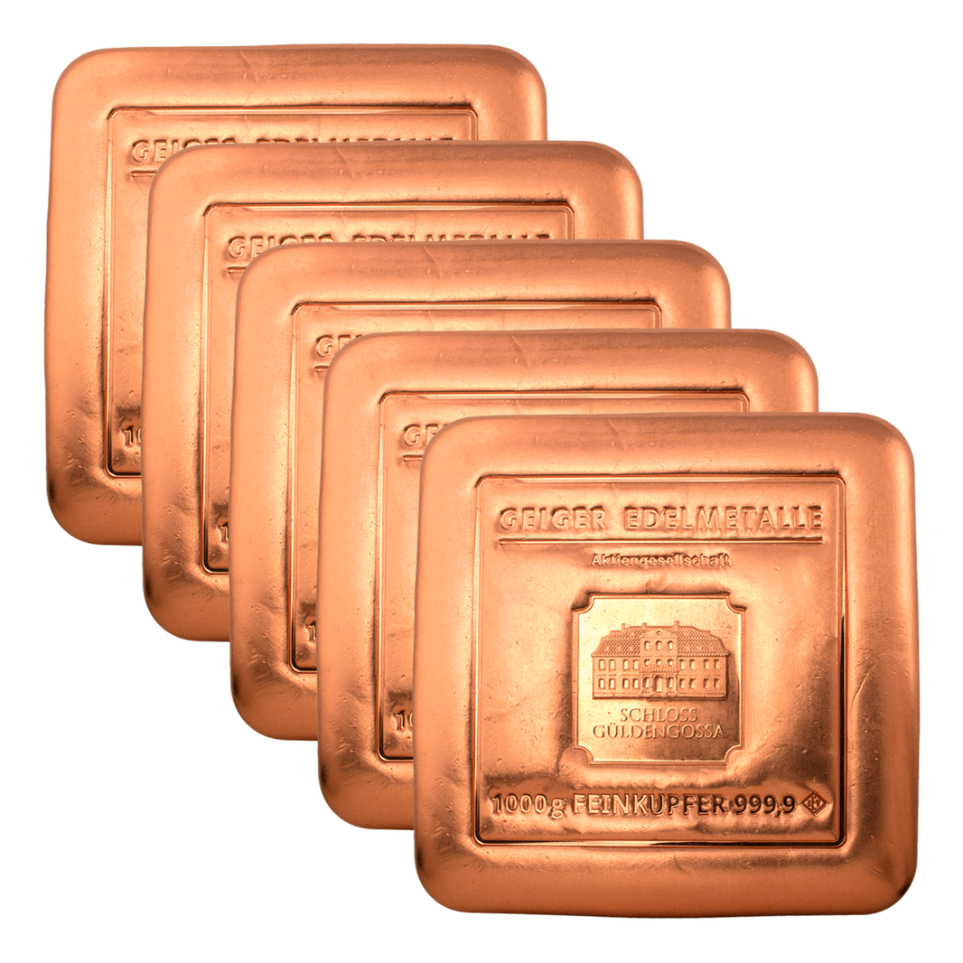 Copper Bars – Cardiff Gold