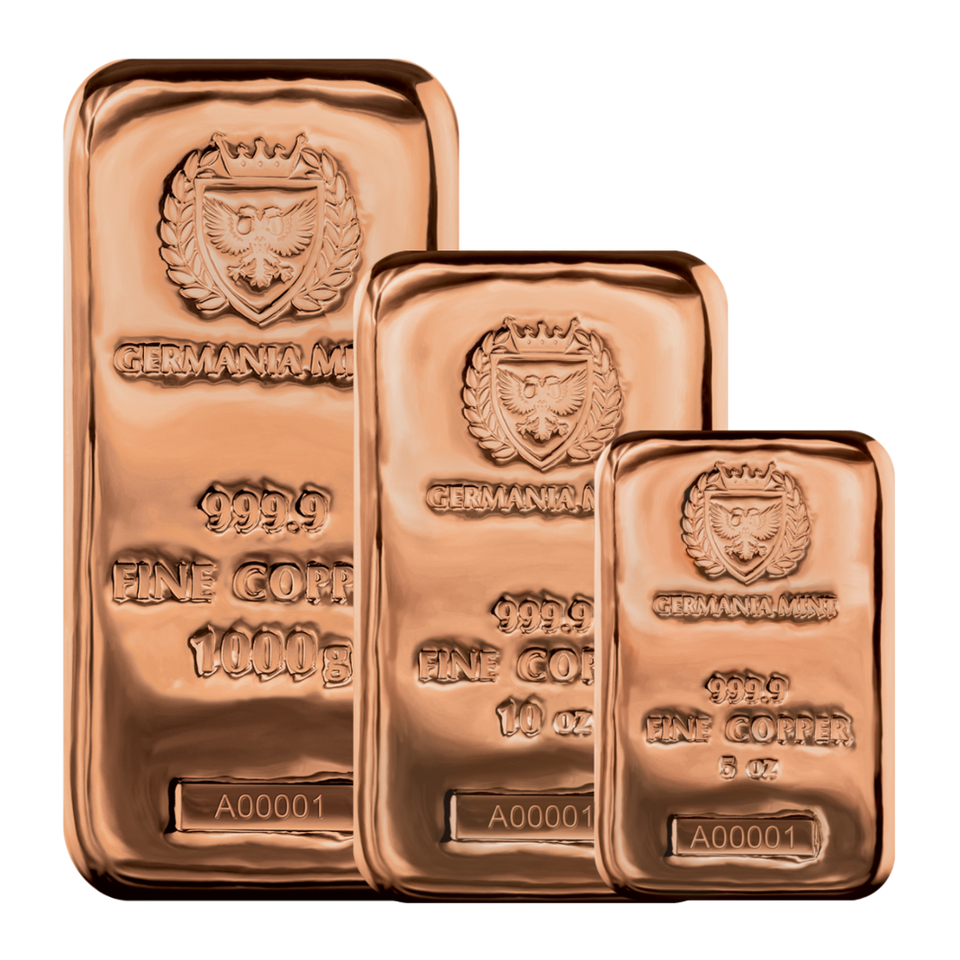 Copper Bars – Cardiff Gold