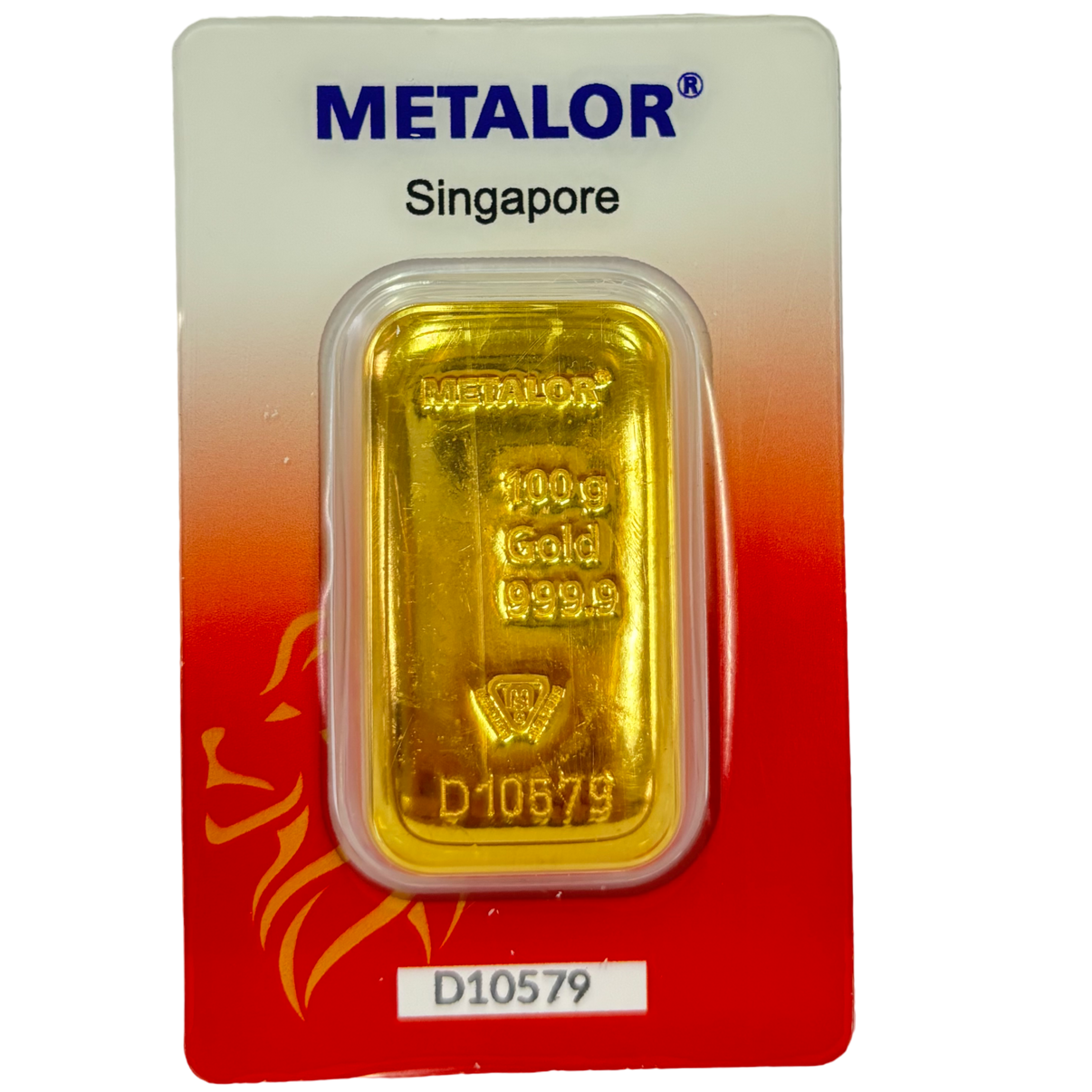 Metalor 100g Singapore Edition – Cardiff Gold