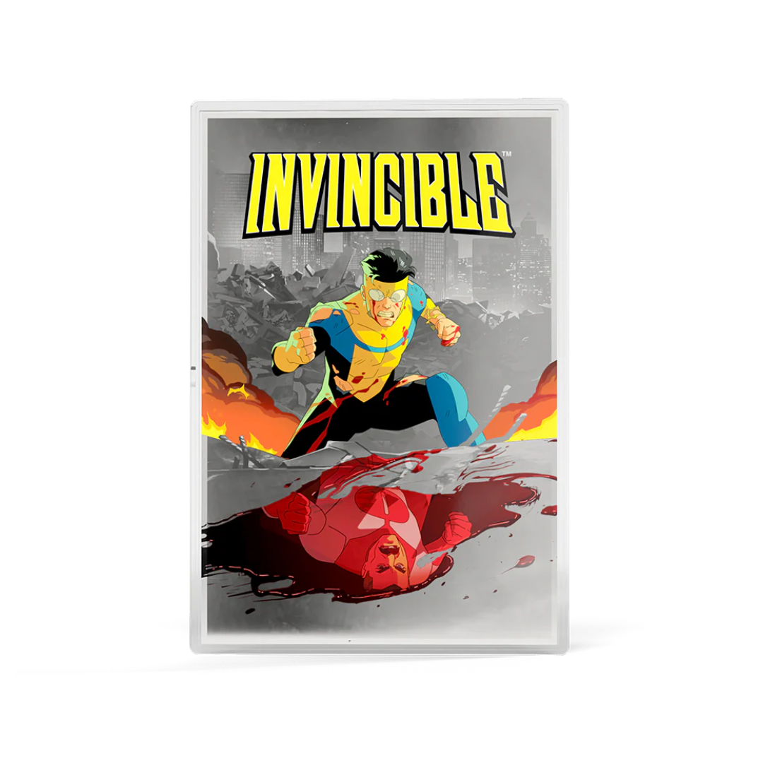 Invincible Season 2 Poster 1oz Silver Foil – Cardiff Gold