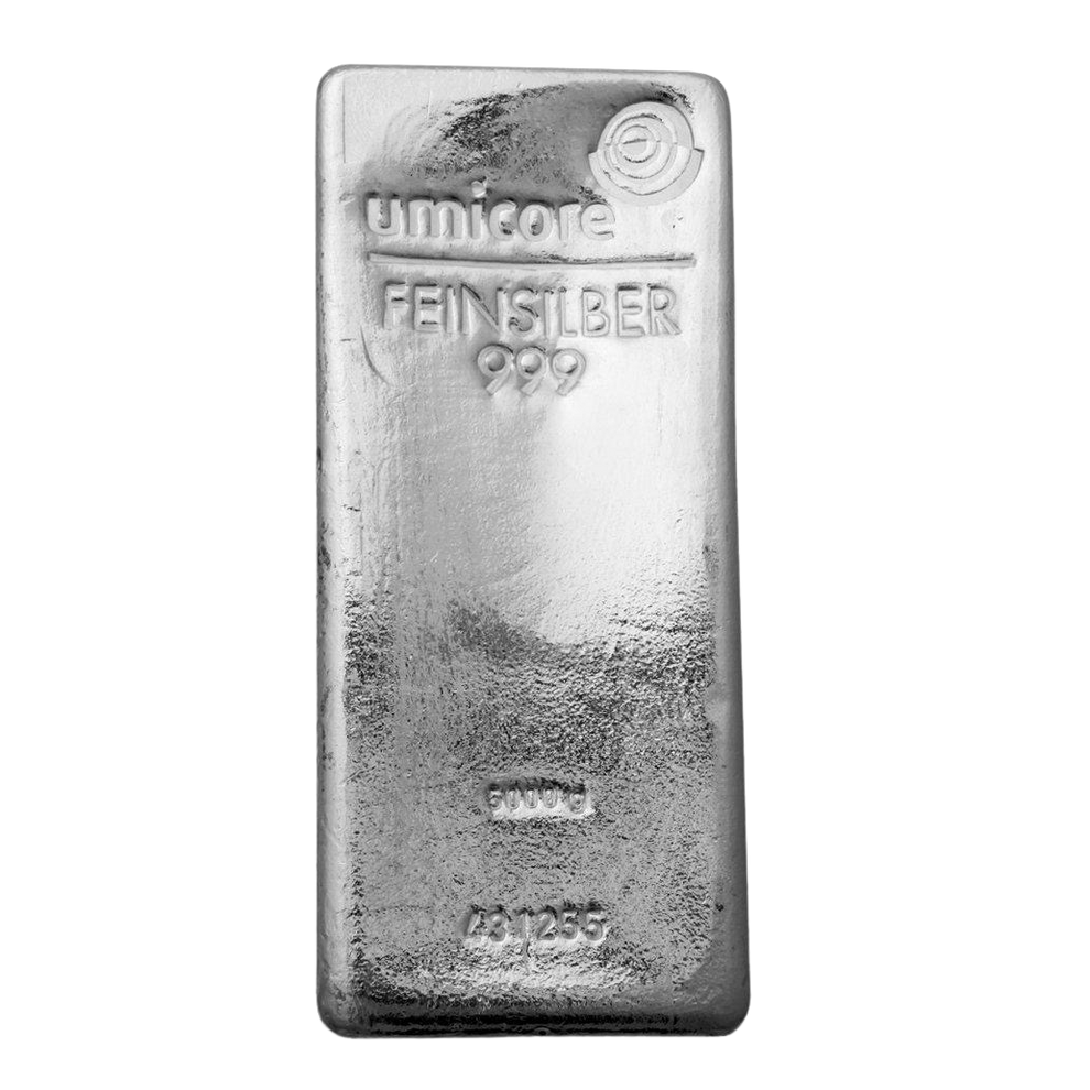5kg Silver Bar (Best Value) - Vat Included – Cardiff Gold